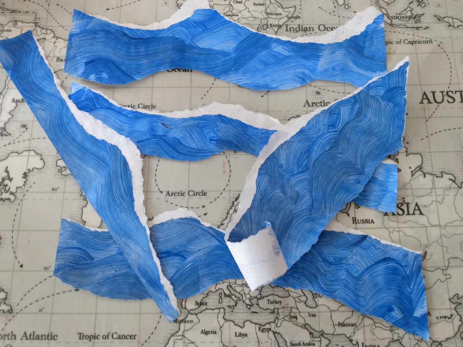 The Children's Bookshow | Make a Stormy Sea Collage